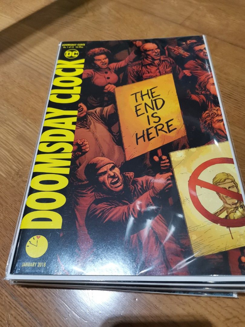 Dc Comics Doomsday Clock #1-12 Complete, Hobbies & Toys, Books ...