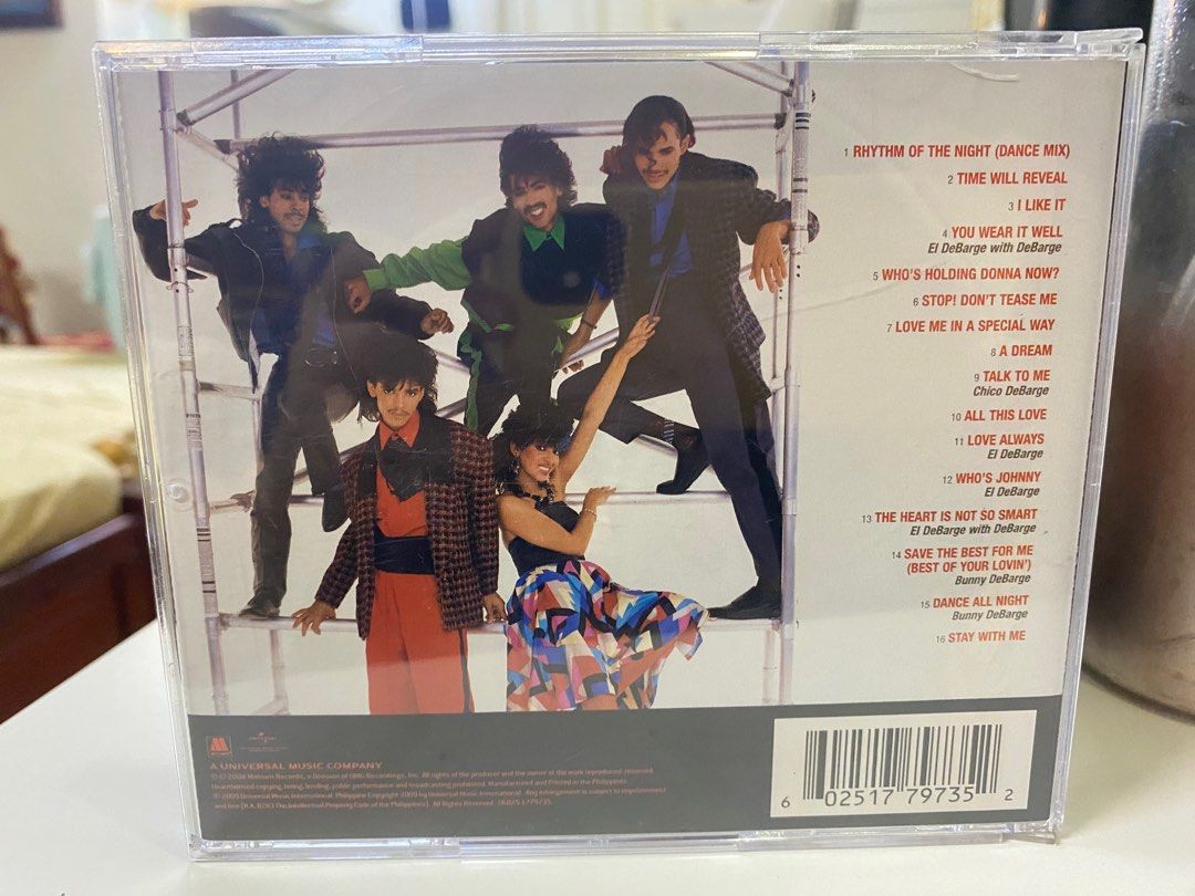 DeBarge - The Definitive Collection - Philippines Original Music Album ...