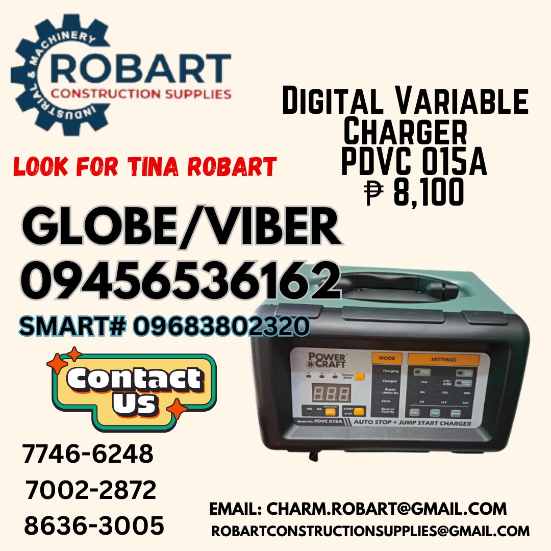 Digital Variable Charger PDVC 015A, Commercial & Industrial ...