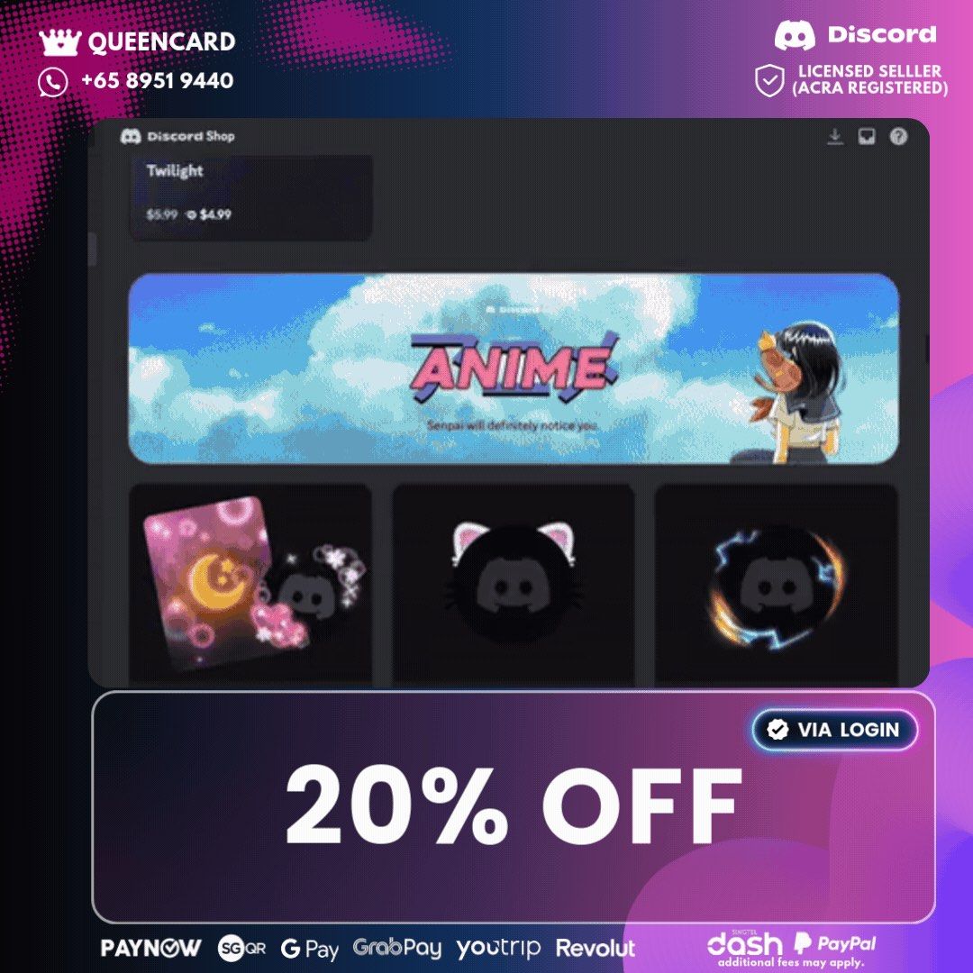 Discord Shop Avatar Decorations Purchase | CHEAPEST Banners Profile ...