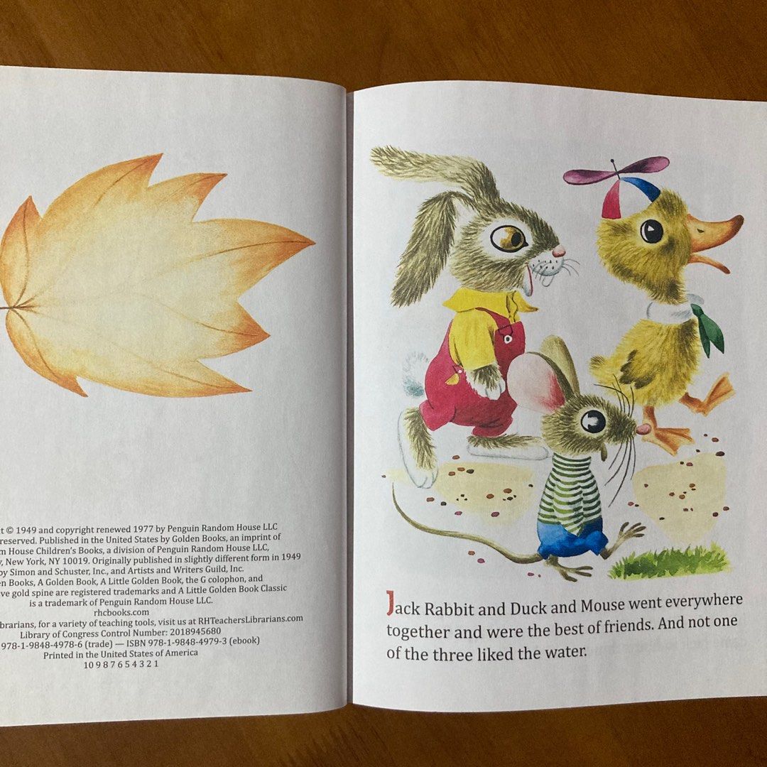 Duck and His Friends by Kathryn and Byron Jackson (Little Golden Book / Richard Scarry / Classic ...