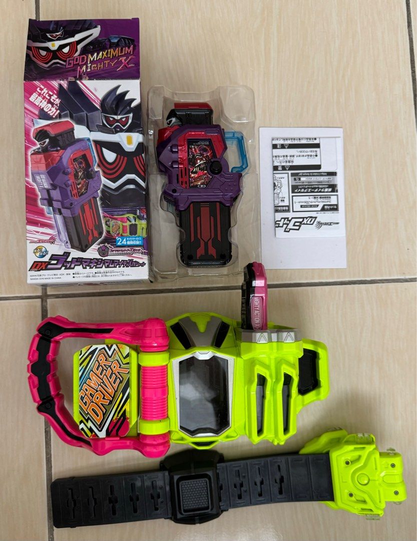 DX KAMEN RIDER EXAID & GOD MAXIMUM GENM , Hobbies & Toys, Toys & Games on Carousell