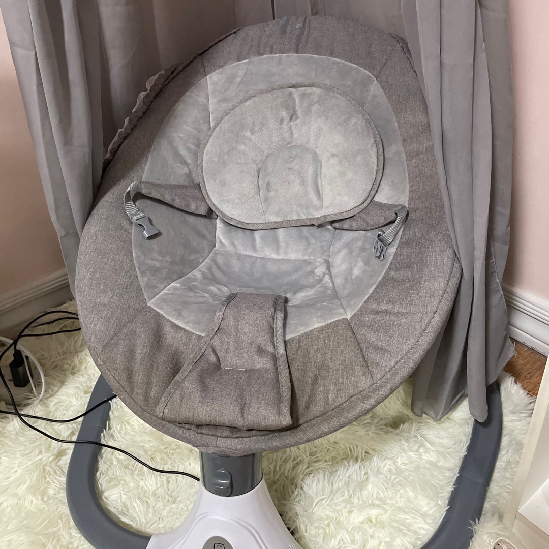 Electric Baby Cradle Swing Rocker Chair | Automatic Rocking Swing ...