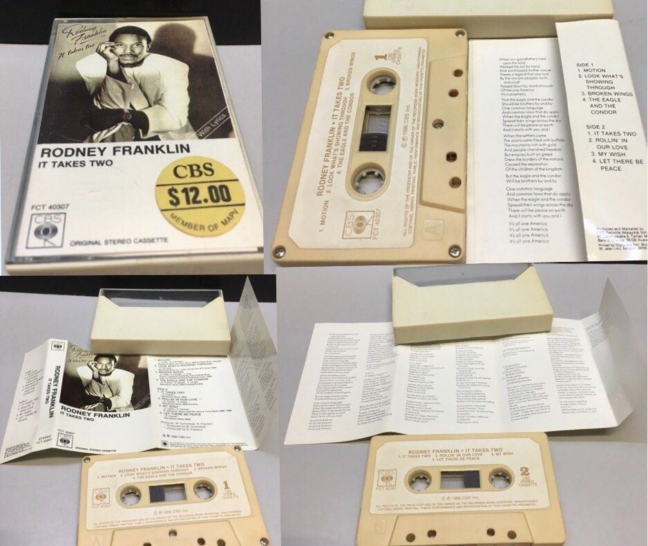 (Eng Cassette) Pebbles, Angela Bofill, Gerald Albright,Rodney Franklin, George Benson, Wynton ...