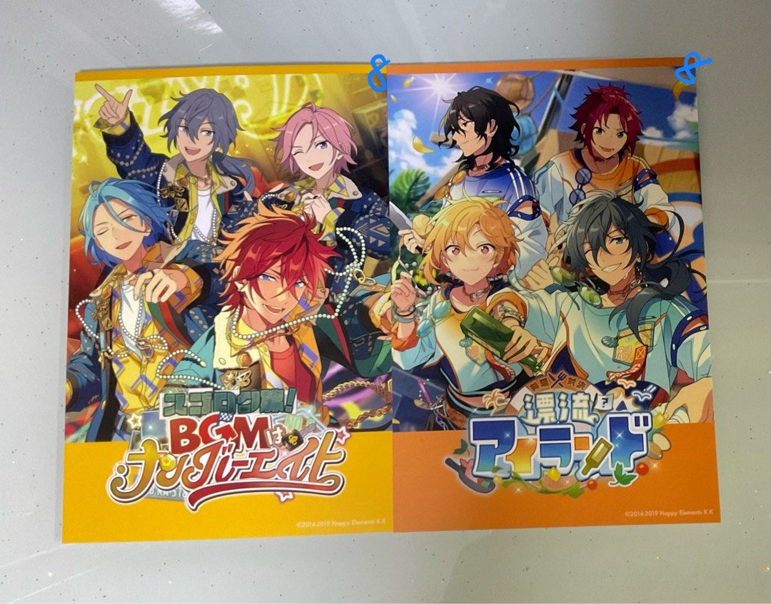 偶像夢幻祭ES あんスタ｜ Crazy:B ｜天城燐音 HiMERU 椎名丹希 櫻河琥珀 ｜拍立得 鐳射票, 興趣及遊戲, 玩具 & 遊戲類 - Carousell