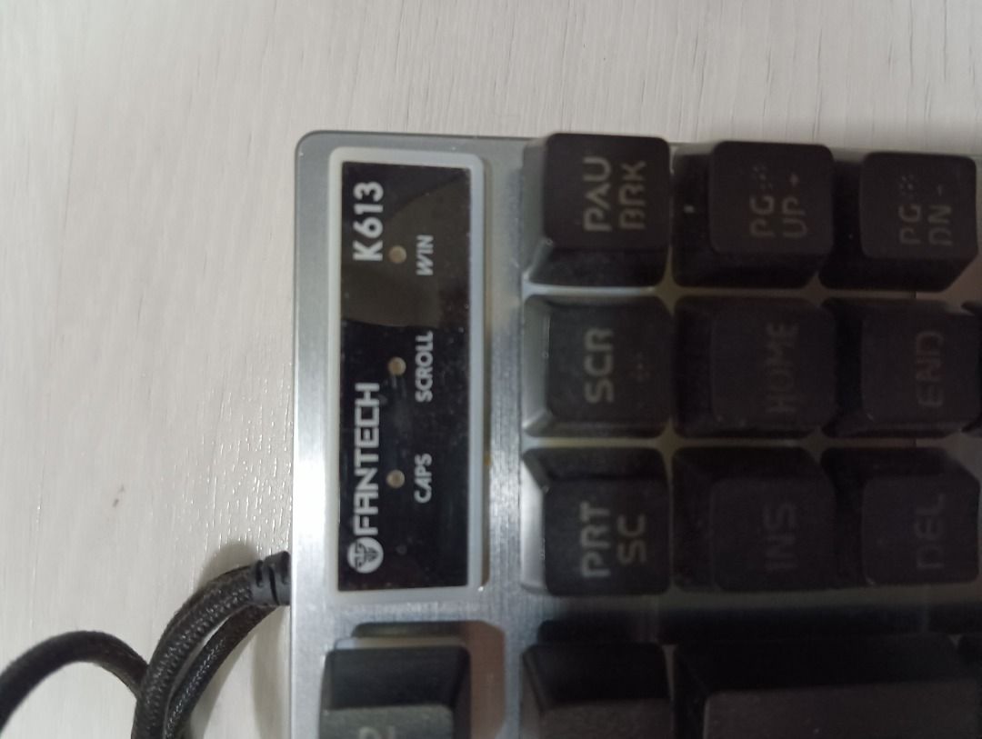 FANTECH K613 MECHANICAL KEYBOARD GAMING RGB TKL WIRED BACKLIT, Computers & Tech, Parts ...
