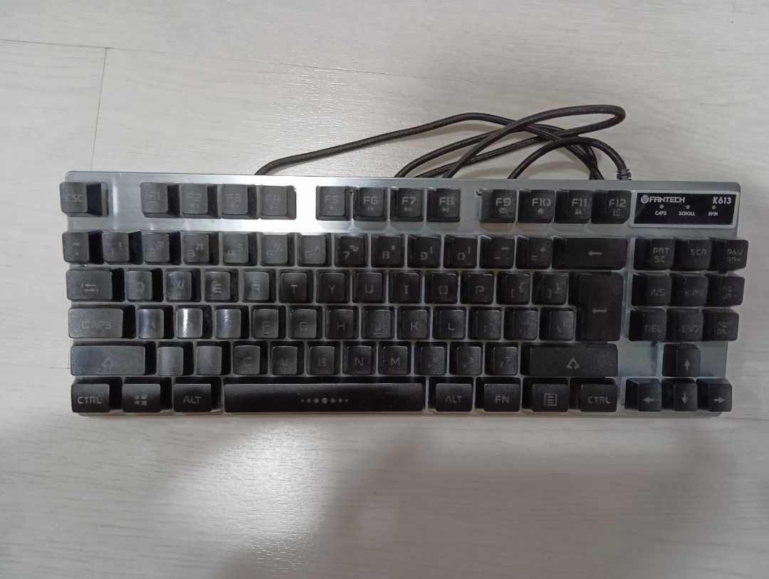 FANTECH K613 MECHANICAL KEYBOARD GAMING RGB TKL WIRED BACKLIT, Computers & Tech, Parts ...