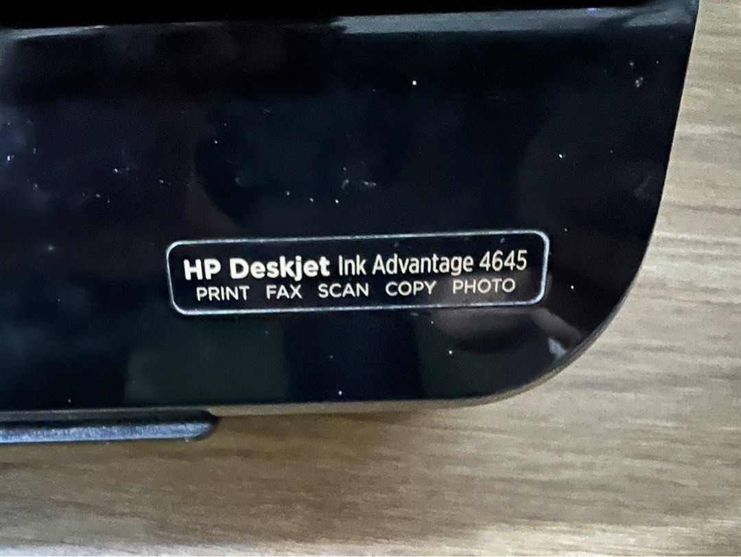 Faulty HP Deskjet Ink Advantage 4645 Printer Fax Scan Copy Photo ...
