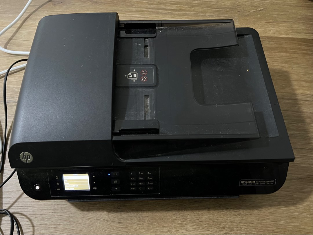 Faulty HP Deskjet Ink Advantage 4645 Printer Fax Scan Copy Photo ...