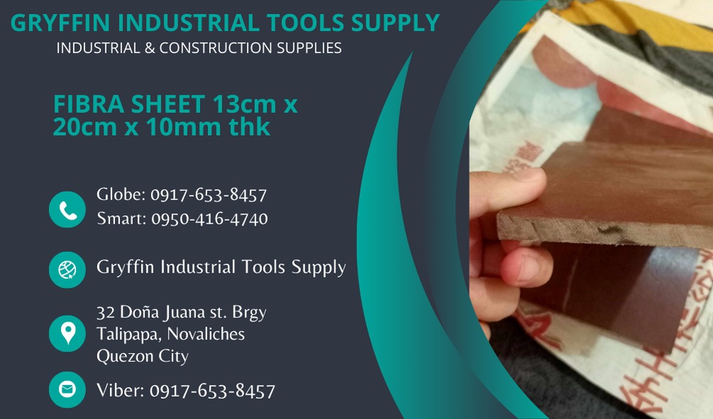 FIBRA SHEET 13cm x 20cm x 10mm thk, Commercial & Industrial, Industrial ...