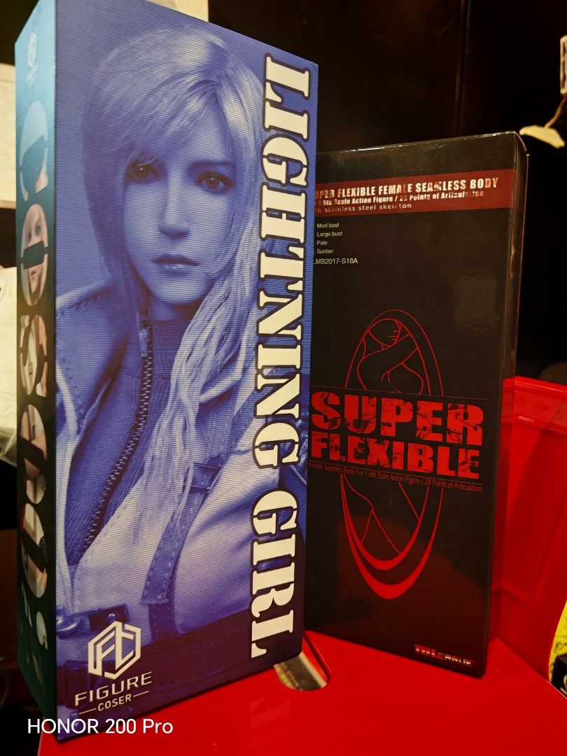 FIGURECOSER COS002 Lightning Girl 1/6 Action Figure Female Soldier ...