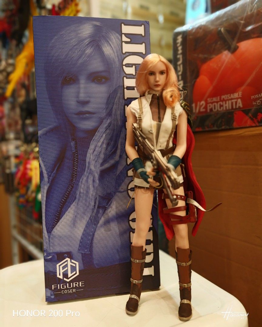 FIGURECOSER COS002 Lightning Girl 1/6 Action Figure Female Soldier ...