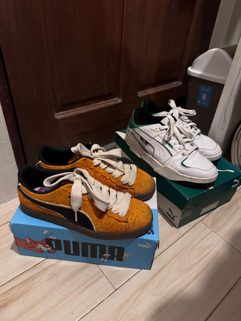 FOR SALE PUMA SUEDE COLLABORATION X SMURFS & PUMA SLIPSTREAM, Men's ...