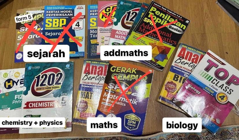 FREE SPM BOOKS, Hobbies & Toys, Books & Magazines, Textbooks on Carousell