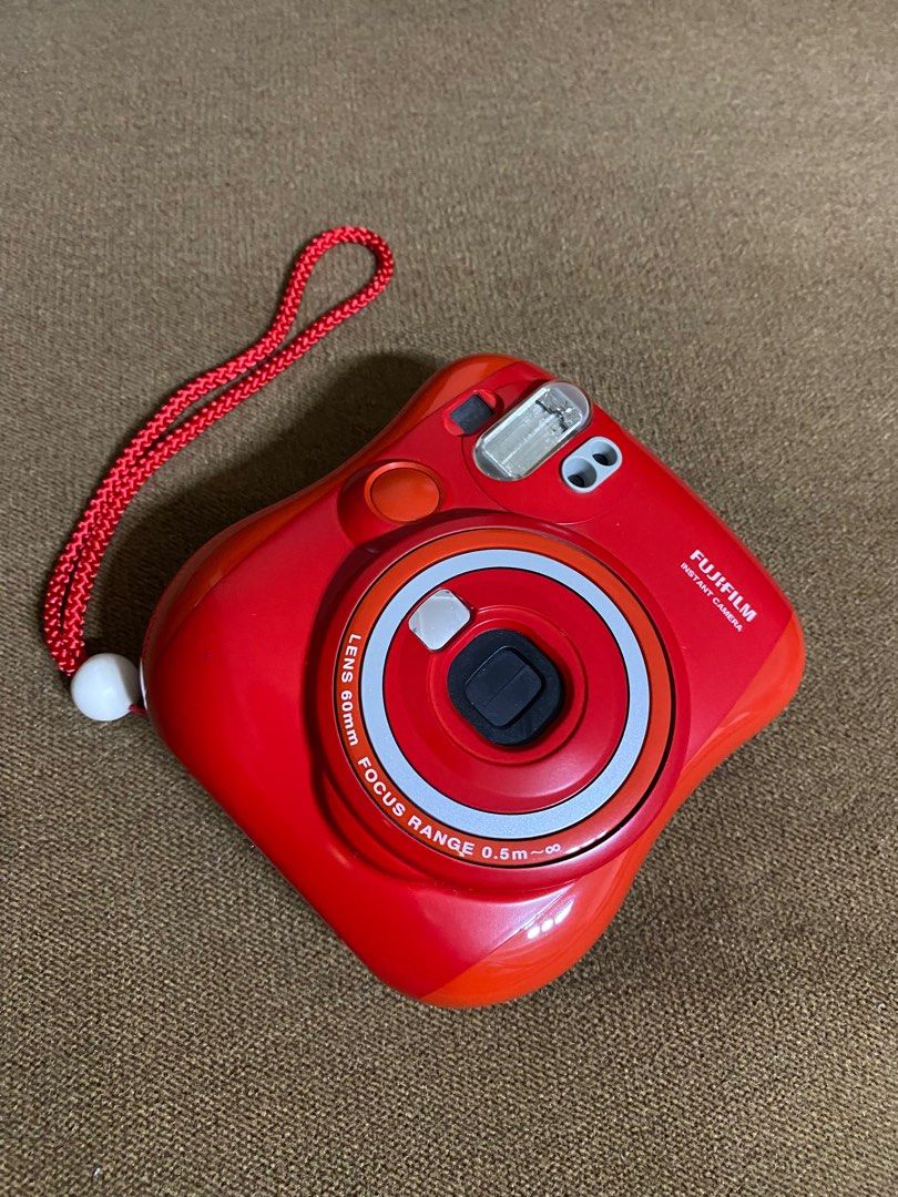 FUJI INSTAX MINI 25 INSTANT CAMERA ( RED ), Photography, Cameras on ...