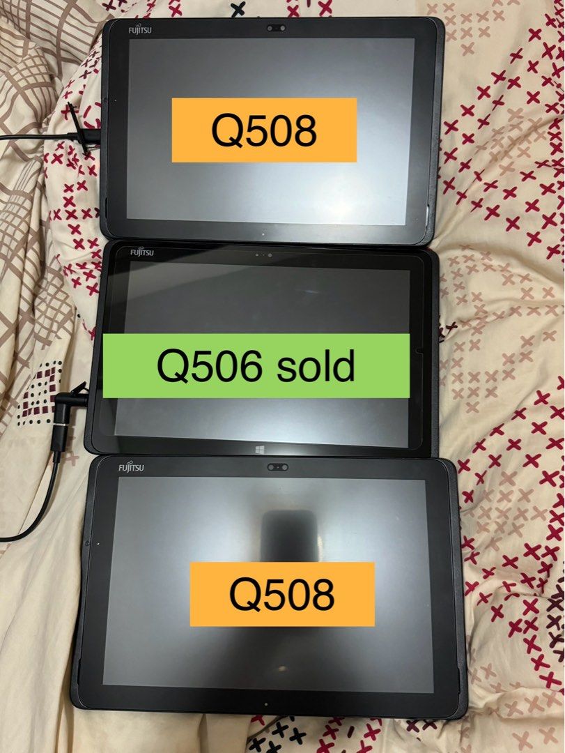 Fujitsu Q508 便攜 Windows 平板 USB 3 + USB-C port, 電腦＆科技, 手提電腦 - Carousell
