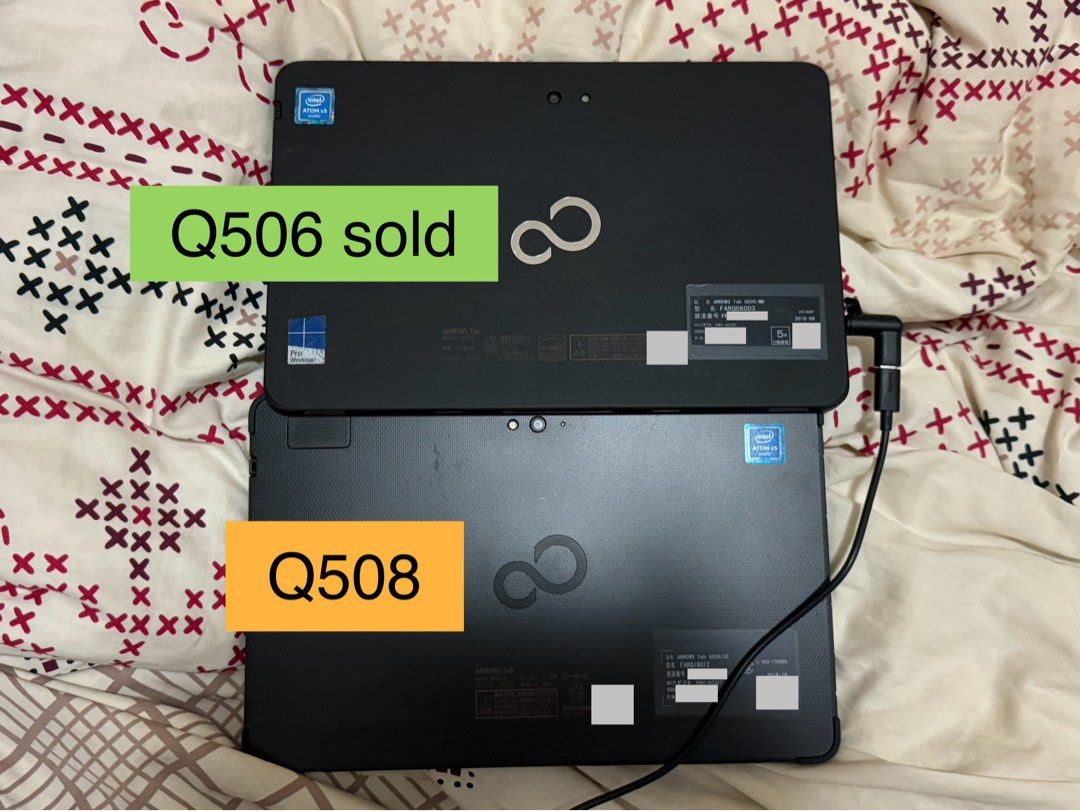 Fujitsu Q508 便攜 Windows 平板 USB 3 + USB-C port, 電腦＆科技, 手提電腦 - Carousell