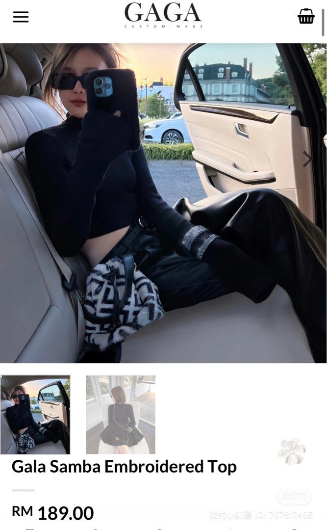 Gaga Customade, Women's Fashion, Tops, Longsleeves on Carousell