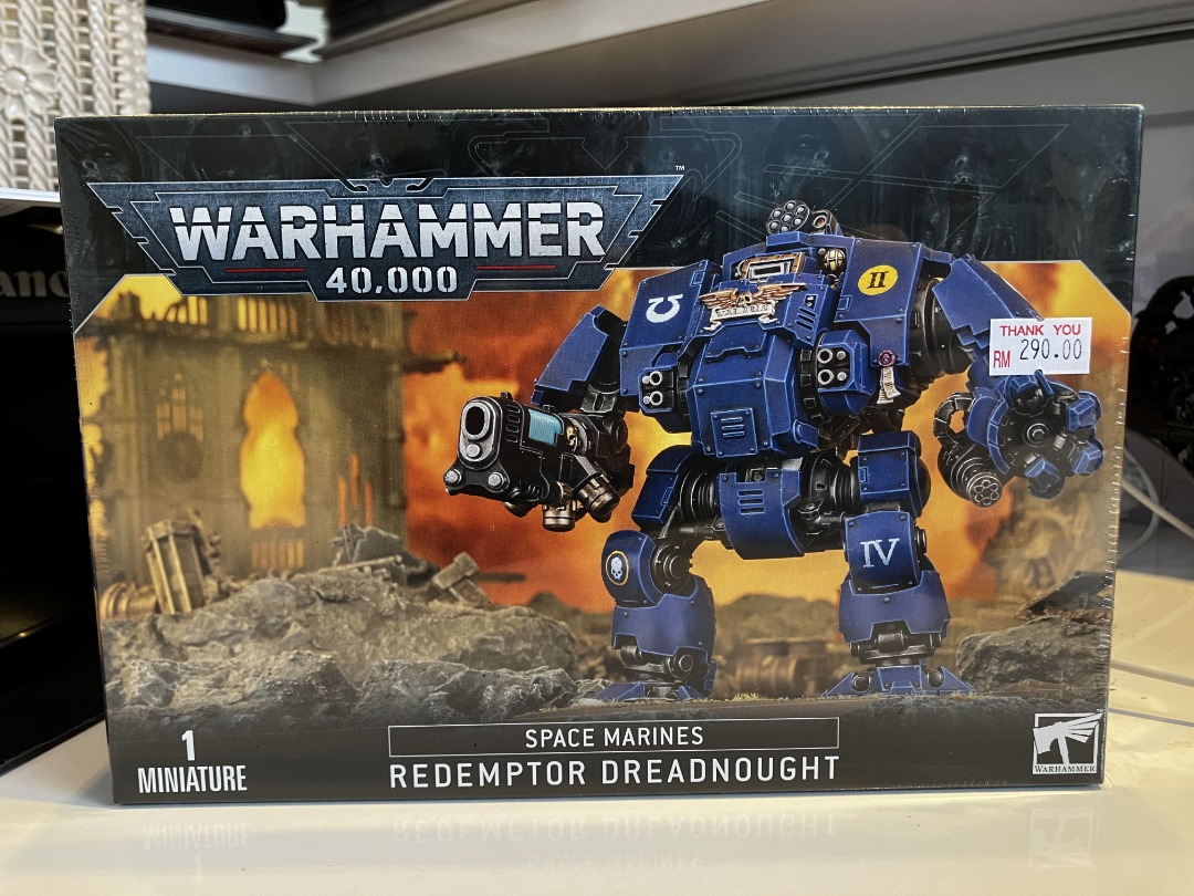 Games workshop warhammer 40K space marines - redemption dreadnought ...