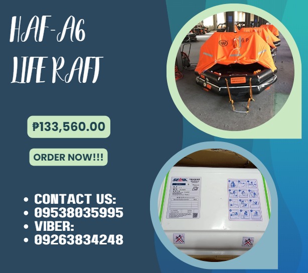 HAF-A6 LIFE RAFT 6 PERSON CAPACITY, Everything Else, Others on Carousell