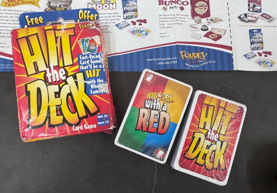 Hit The Deck Card Game, Video Gaming, Gaming Accessories, Virtual ...