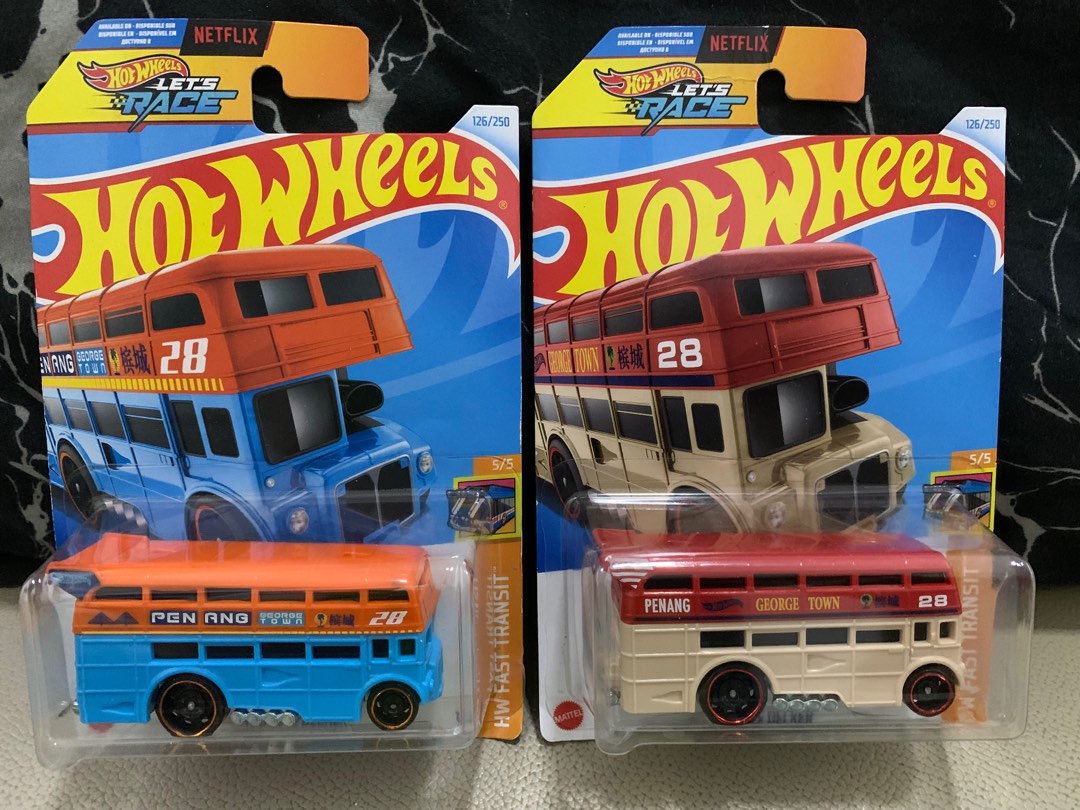 Hot Wheels Trouble Decker, Hobbies & Toys, Toys & Games on Carousell