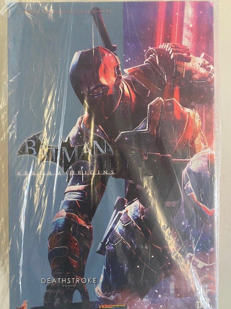 hottoys ht Hot Toys vgm030- VGM30 -《蝙蝠俠：阿卡漢起源》喪鐘 ARKHAM ORIGINS Deathstroke 1/6比例人偶作品, 預購 ...