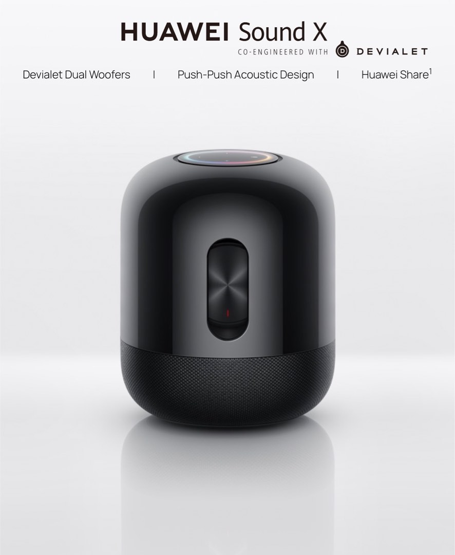 Huawei Sound X Co-Engineered with Devialet, Audio, Soundbars, Speakers ...
