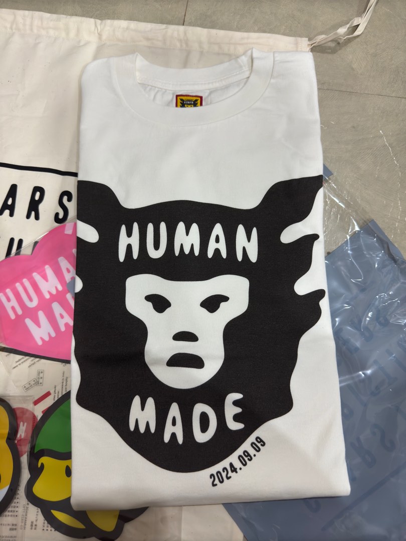 Human Made Daily Tee 9/9/2024, Men's Fashion, Tops & Sets, Tshirts ...