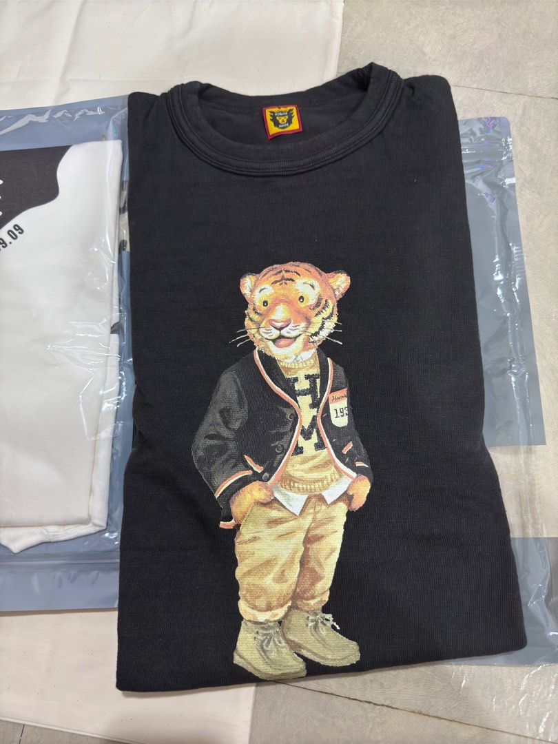 Human Made Tiger XL, Men's Fashion, Tops & Sets, Tshirts & Polo Shirts ...