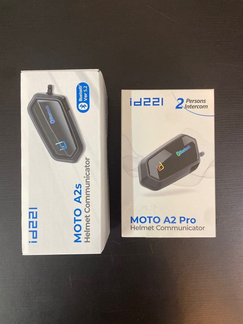 Id221 A2S / A2 PRO Bluetooth Helmet Intercom FREE DELIVERY, Motorcycles, Motorcycle Accessories ...