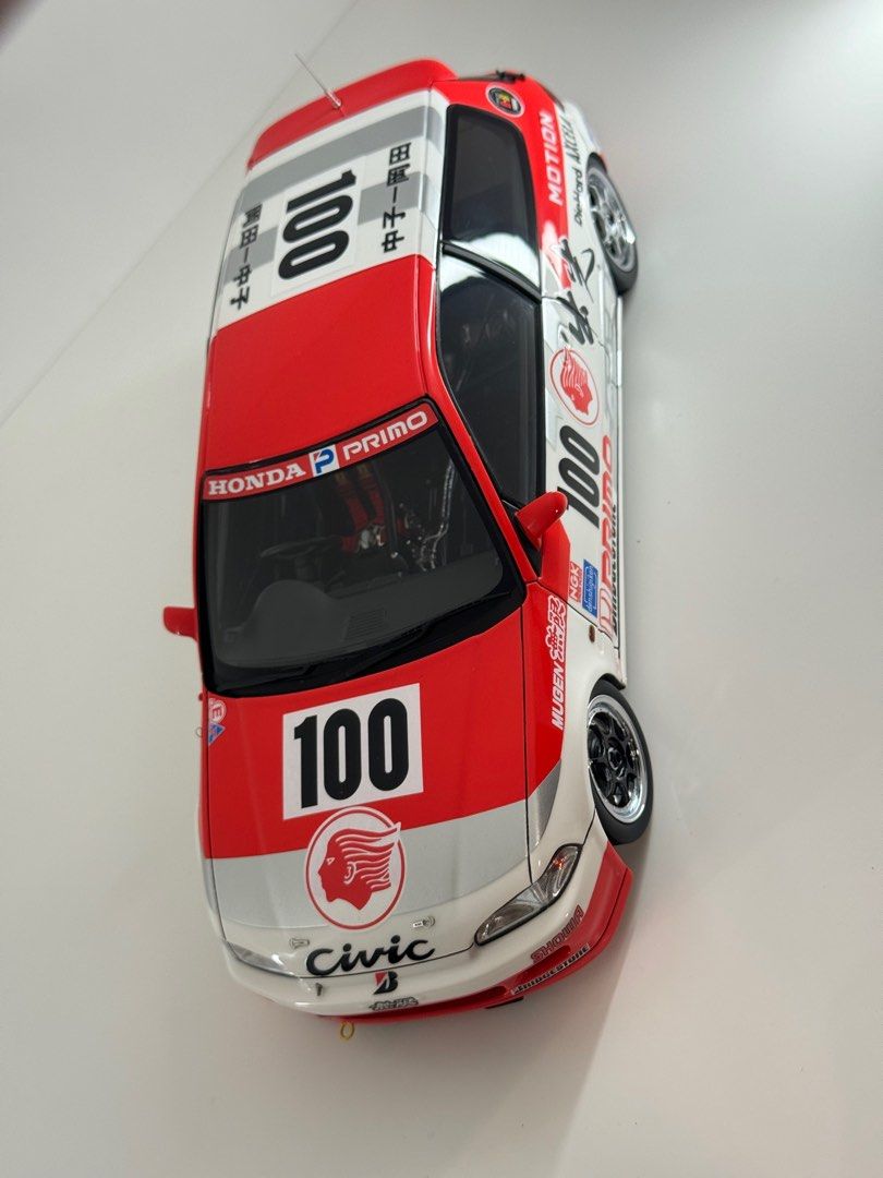 ignition model IG3353 1:18 IDEMITSU MOTION MUGEN CIVIC (#100) 1993 JTC ...