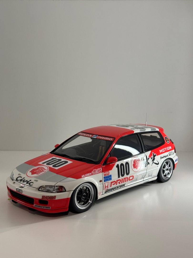 ignition model IG3353 1:18 IDEMITSU MOTION MUGEN CIVIC (#100) 1993 JTC ...