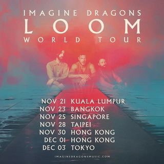 (PRICE REDUCED 10/9) WTS CAT4 Imagine Dragons Loom World Tour, Tickets ...