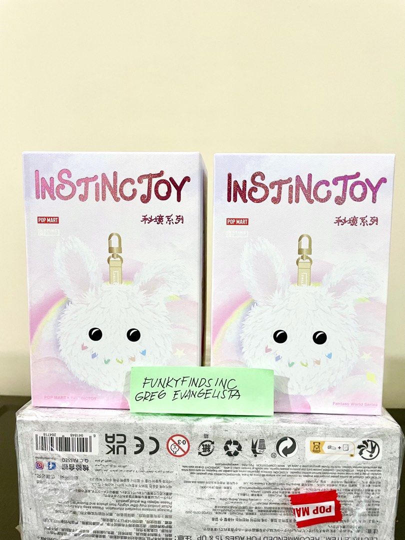 Instinctoy Bag Charm Fantasy World Series Plush Blind Box, Hobbies ...