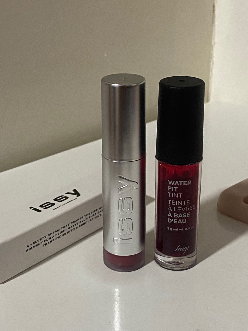 Issy Mousse Liptint (Bitten) w/ freebie, Beauty & Personal Care, Face ...