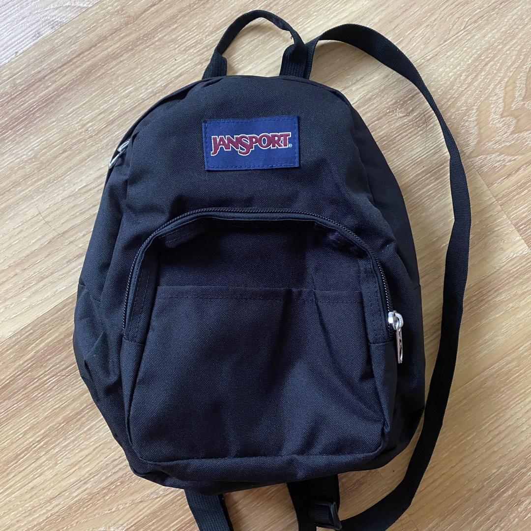 original jansport mini backpack black, Women's Fashion, Bags & Wallets ...