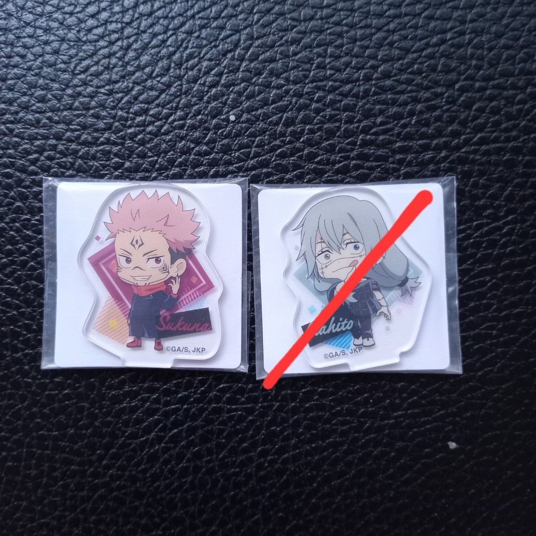 JJK Jujutsu Kaisen Sukuna and Mahito mini stands, Hobbies & Toys ...