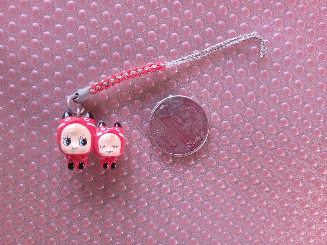 Kewpie twins keychain, Hobbies & Toys, Toys & Games on Carousell