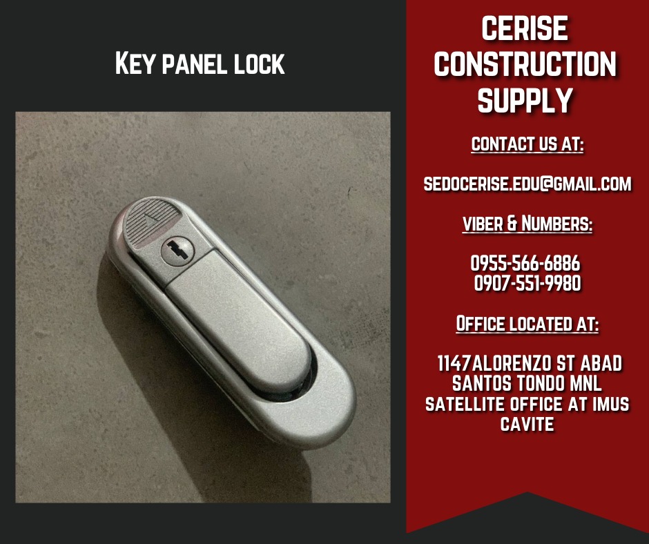 Key panel lock, Commercial & Industrial, Construction Tools & Equipment ...