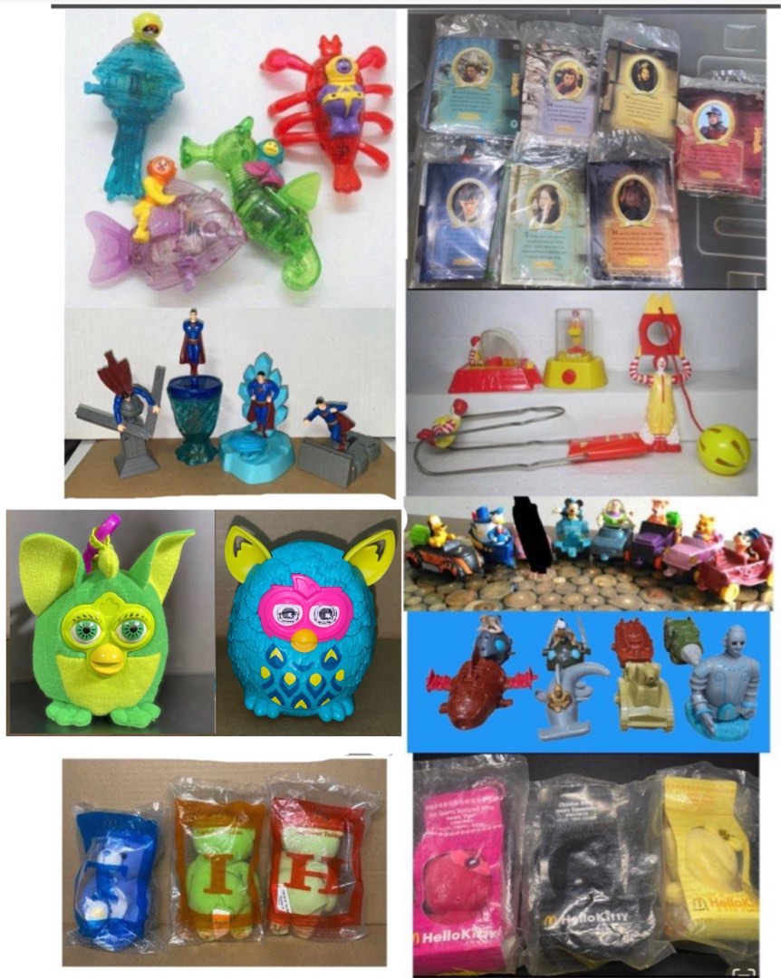 KFC / McDonald’s sealed packs Ronald Wizard / Atlantis the lost Empire ...
