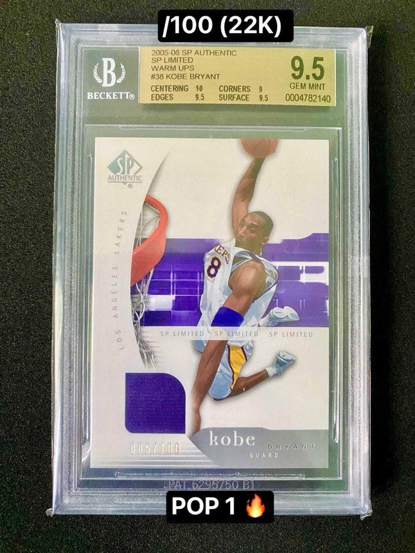 KOBE BRYANT NBA CARD SLAB, Hobbies & Toys, Toys & Games on Carousell