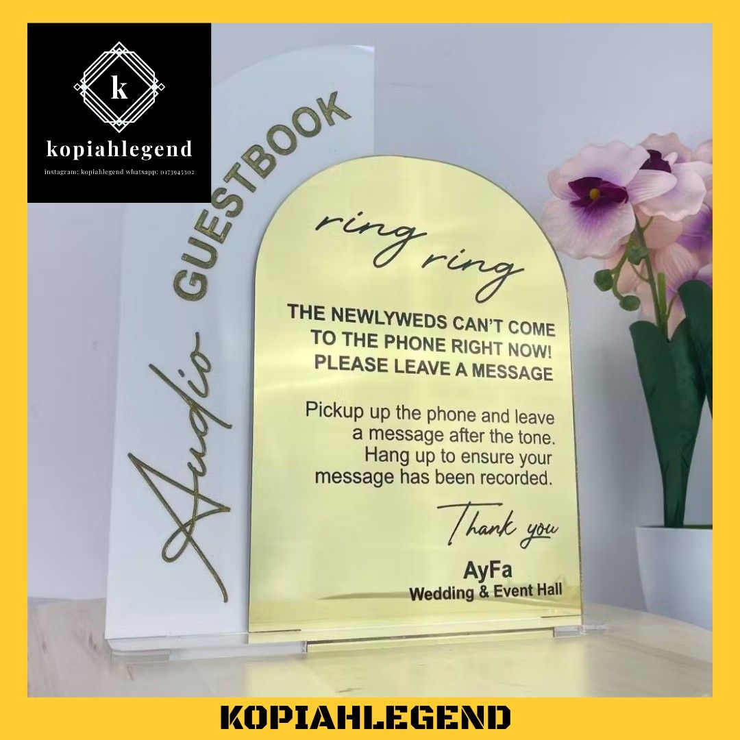 KOPIAHLEGEND SIGNAGE/SIGNBOARD TABLE- CUSTOM, Hobbies & Toys ...