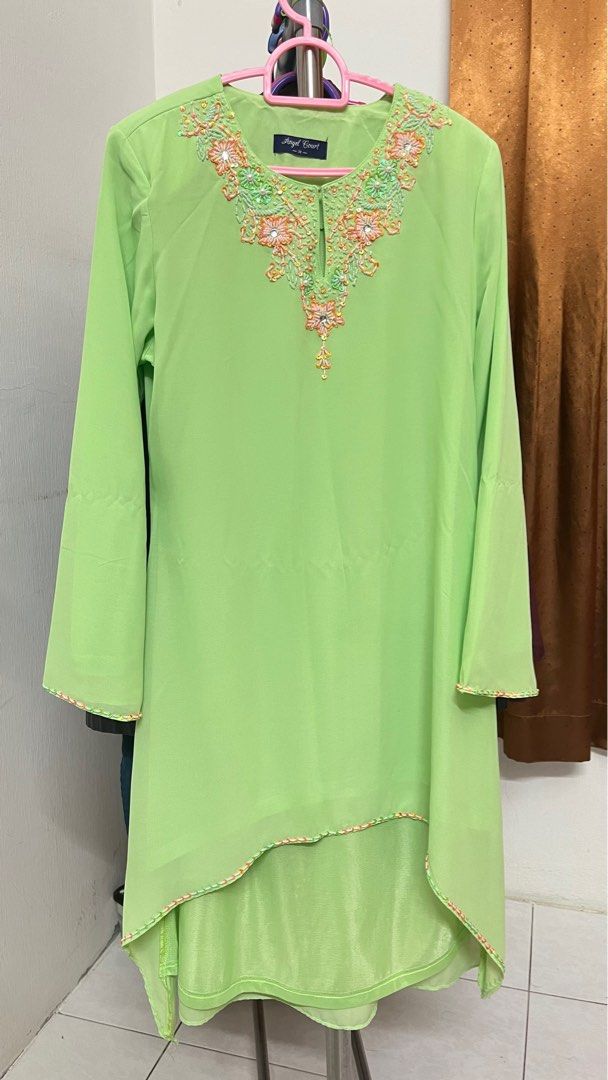 Kurung Labuci Fishtail, Women's Fashion, Muslimah Fashion, Baju Kurung ...