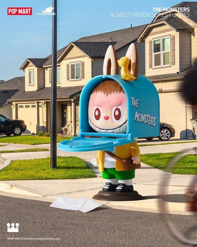 Labubu almost hidden the monsters, Hobbies & Toys, Toys & Games on ...