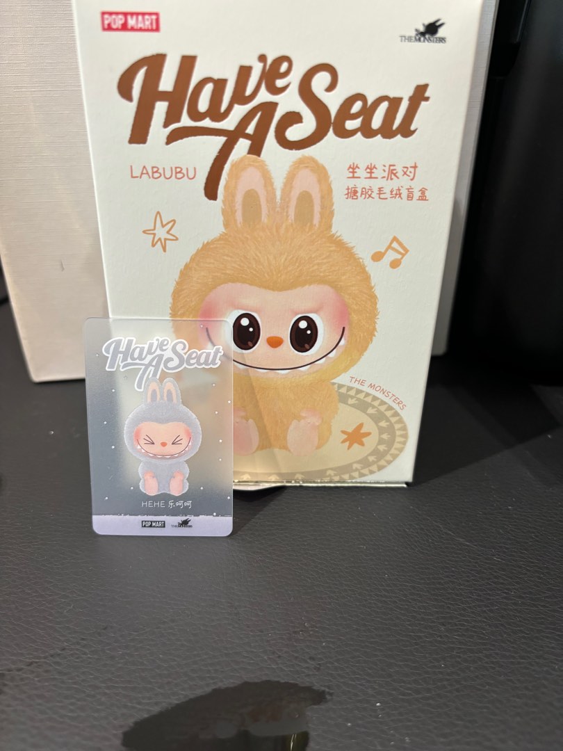 Labubu Have A Seat - Hehe, Hobbies & Toys, Collectibles & Memorabilia ...