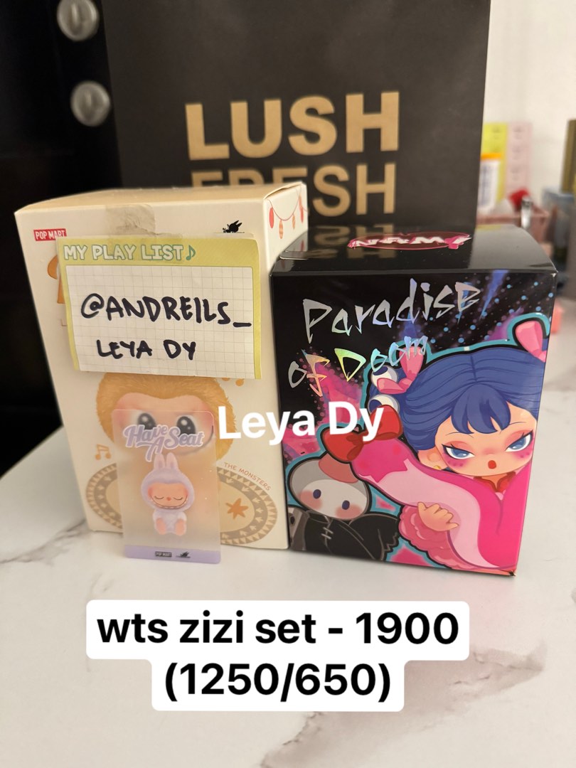 Labubu Have A Seat V2 Zizi set, Hobbies & Toys, Toys & Games on Carousell