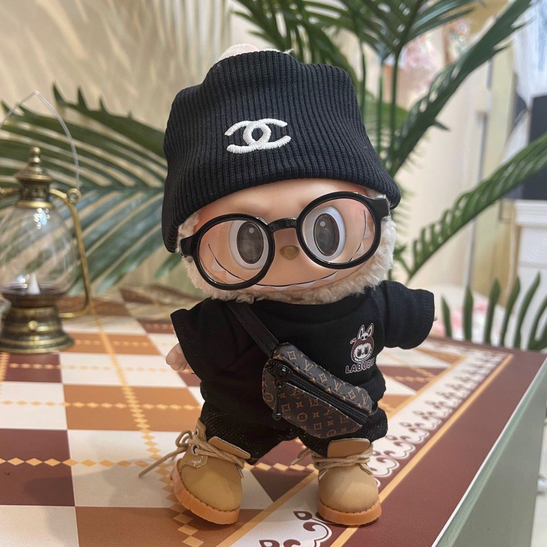 LABUBU POPMART luxury brand clothing full set outfit, Hobbies & Toys ...