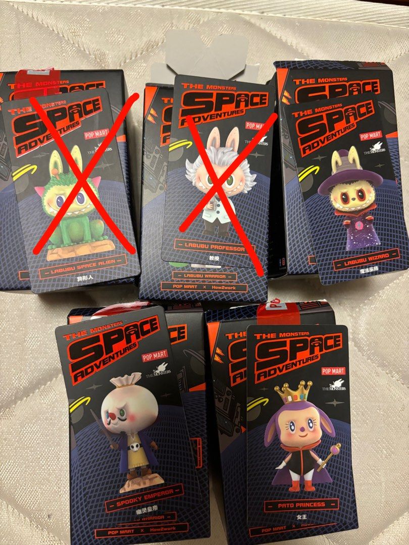 Labubu The monster space adventures, Hobbies & Toys, Toys & Games on ...