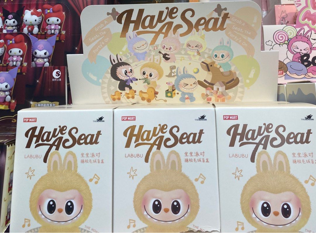 Labubu vs1 dan vs2 / labubu macaron / labubu have a seat 1:1, Toys ...